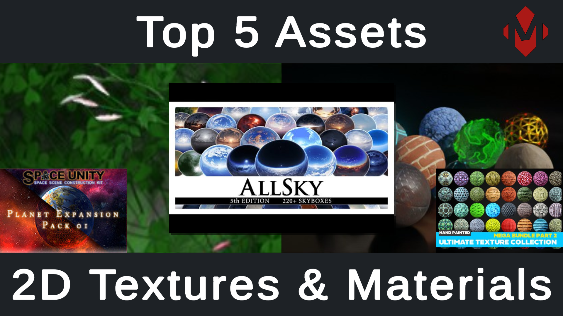 Top 5 Unity Assets - 2D Textures & Materials | ProjectMakers ...