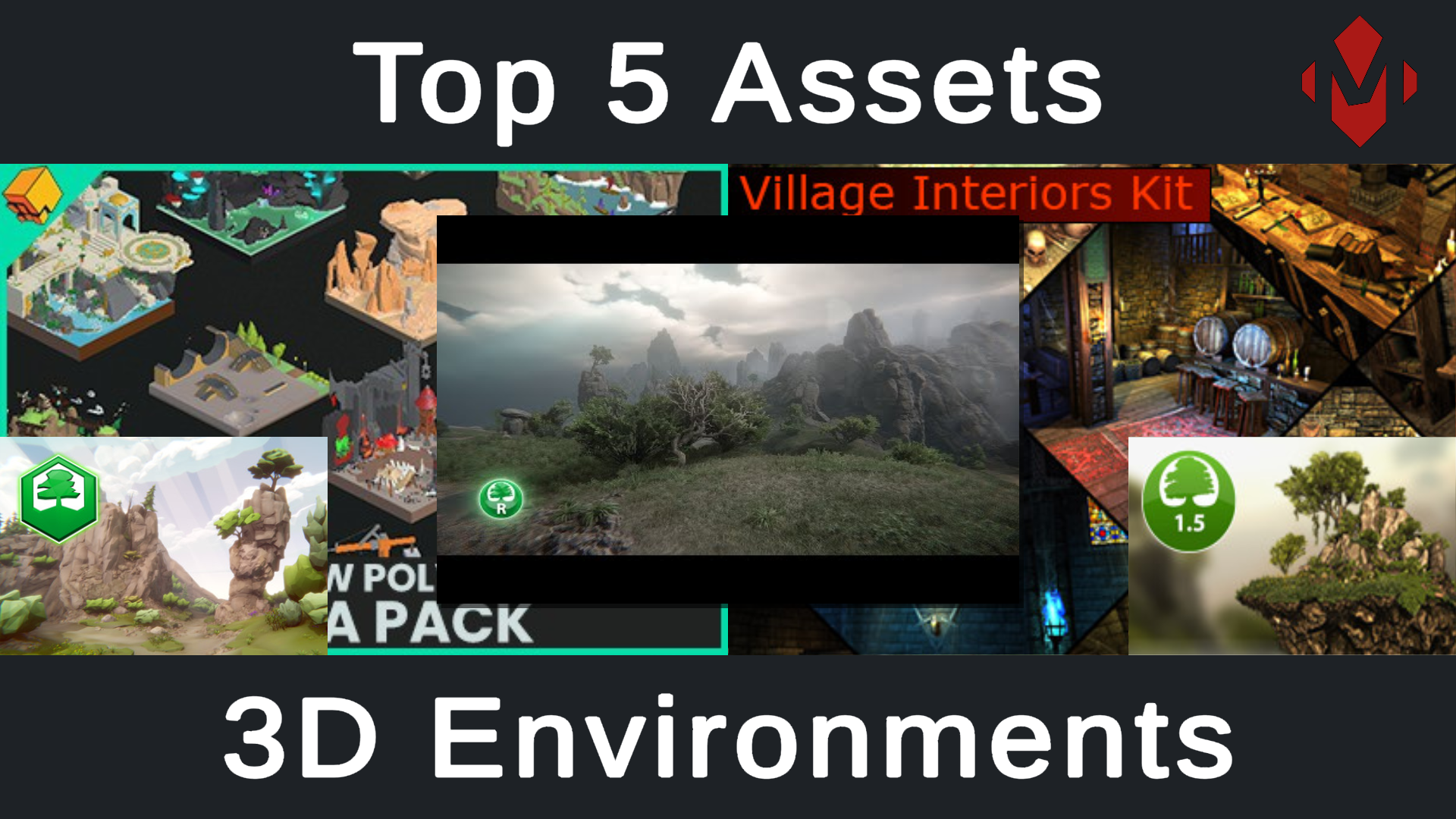 Top 5 Unity Assets - 3D Environments | ProjectMakers ...