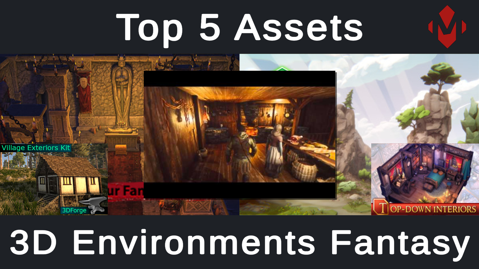 Top 5 Unity Assets 3d Environments Fantasy Projectmakers